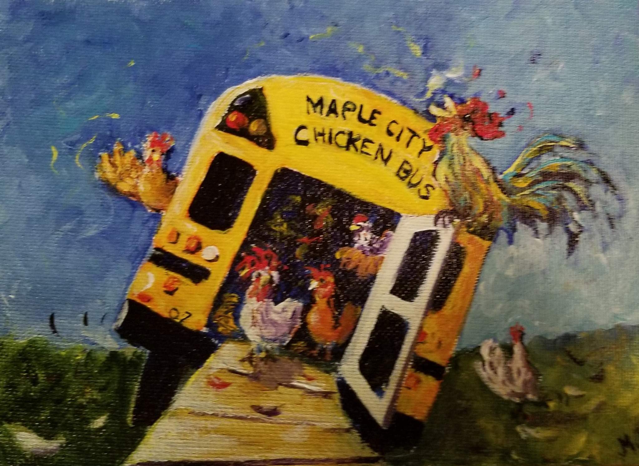 Maple City Chicken Bus – Red Gate Farm